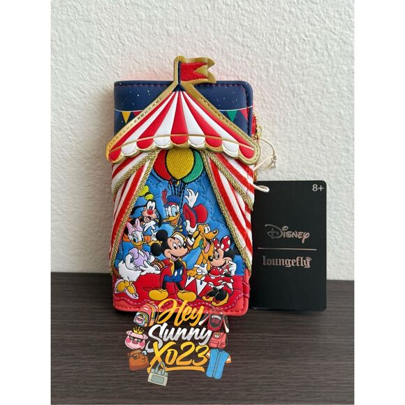 Loungefly | Bags | Loungefly Disney Mickey Mouse Friends Circus Tent ...